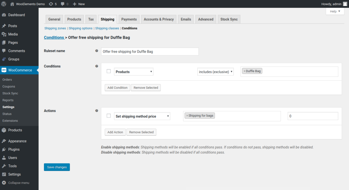 WooCommerce Conditional Shipping Pro – WP Trio