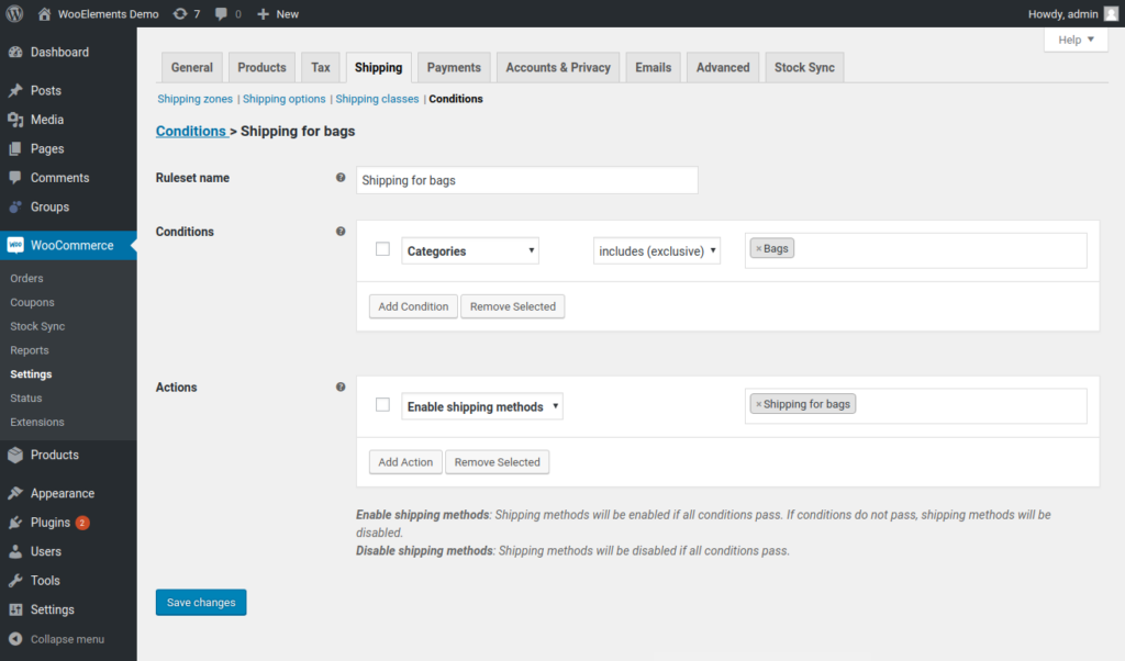 WooCommerce Conditional Shipping Pro – WP Trio
