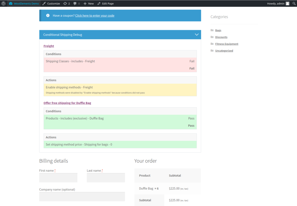 WooCommerce Conditional Shipping Pro – WP Trio